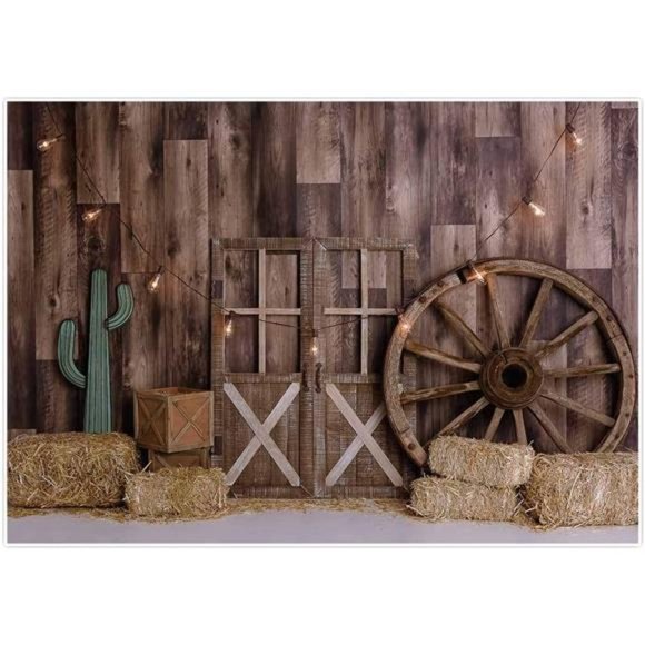 Wall Decor | 7x5ft Western Cowboy Backdrop For Portrait Photography ...